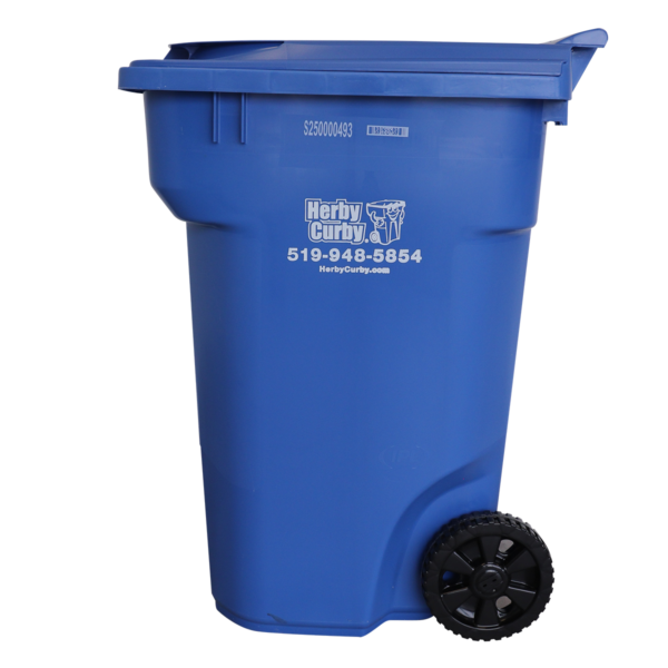 Used Recycle Cart (Large – 96 Gal. / 360 L.) - Herby Curby